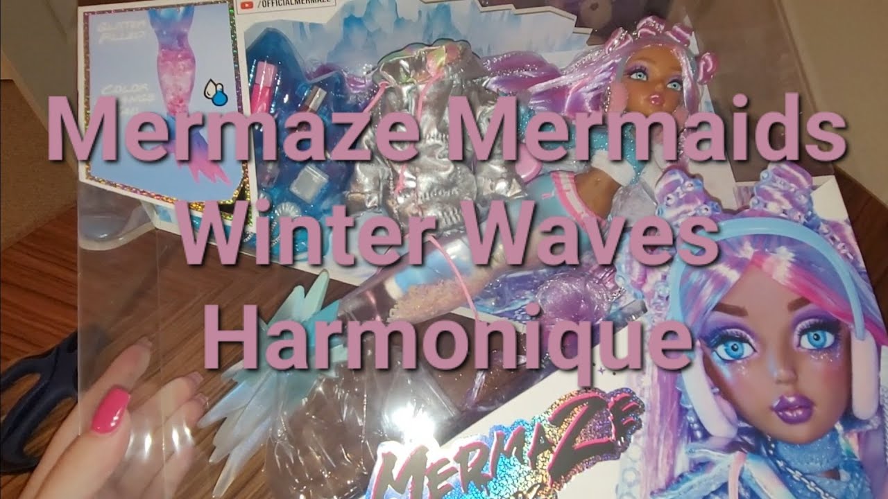 New Mermaze Mermaids Winter Waves Harmonique Un-boxing!! - YouTube