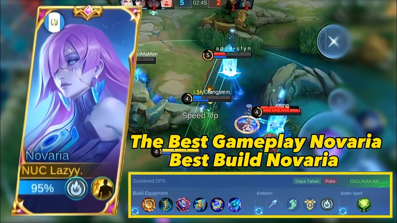 The Best Gameplay Novaria | Best Build Novaria | How To Play Novaria ...