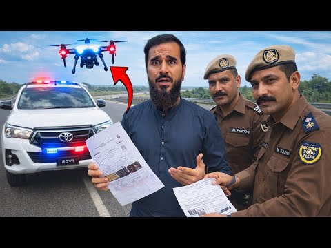 POLICE DRONE CAUGHT ME 🚨😳