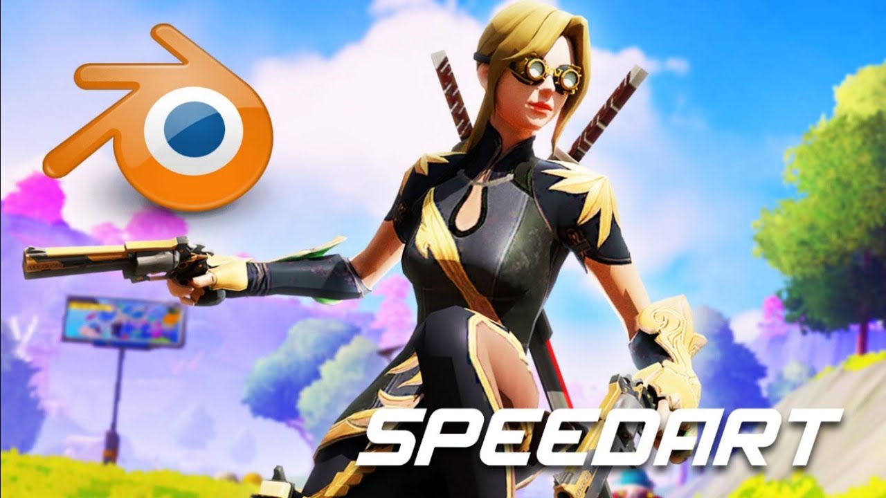 Making 3D Creative Destruction Thumbnails Speedart #24 CC_GUMBALL - YouTube