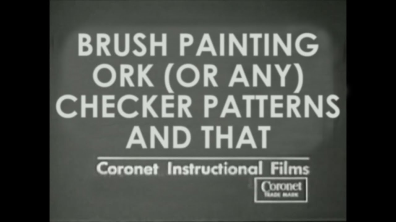 HOW TO: Brush Paint White and Freehand Paint Ork (or any ) Checker ...