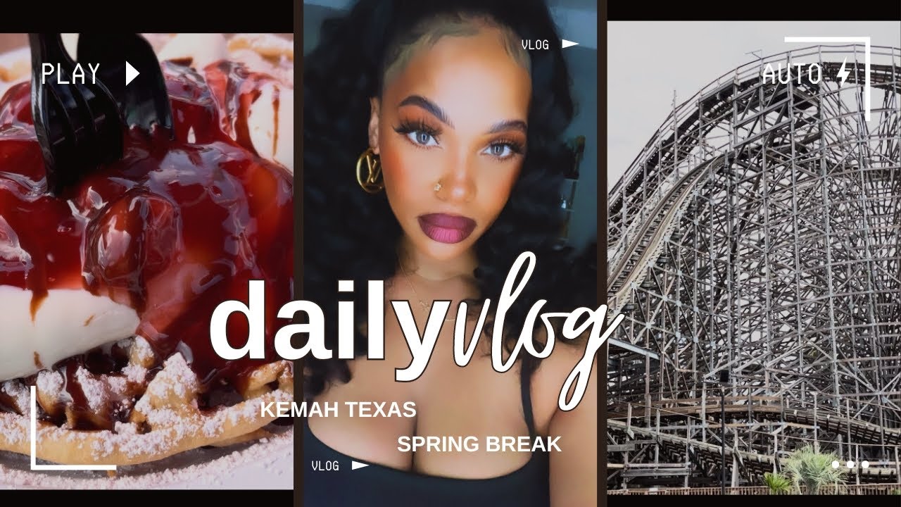 Denii Takes Kemah,Tx💋Family Life💋 University SpringBreak 2024 - YouTube