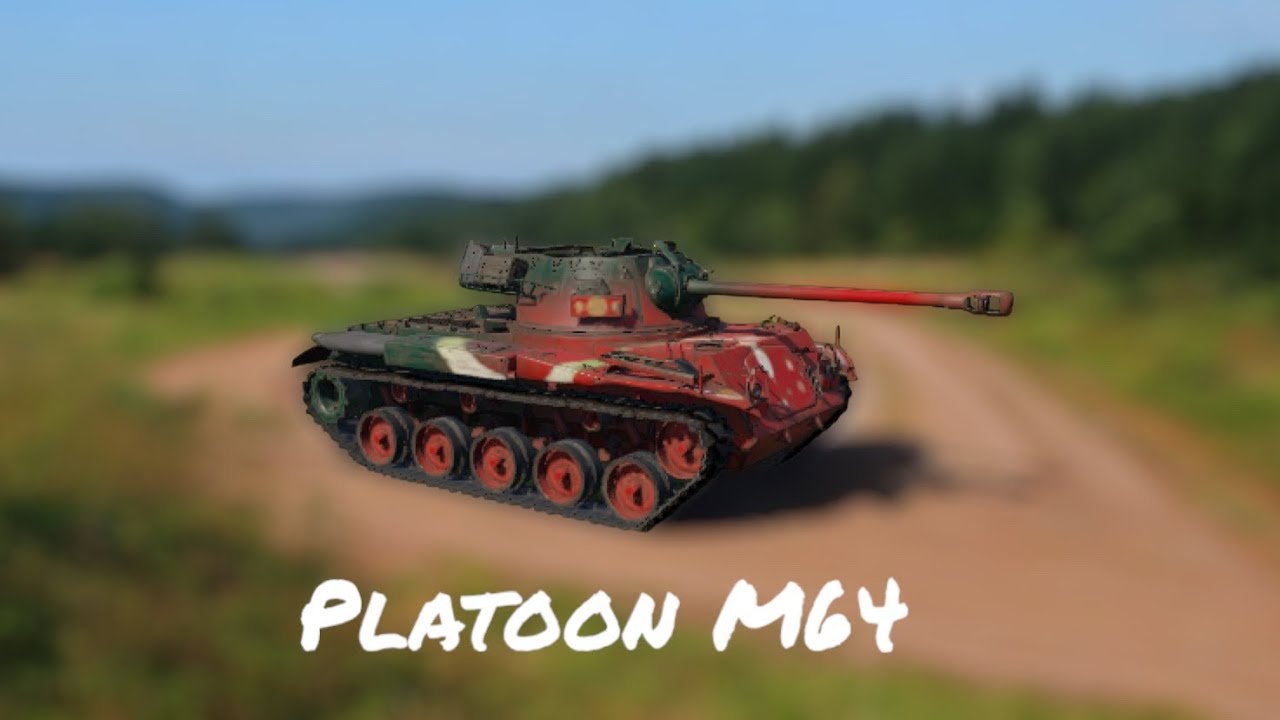 War Thunder Mobile Platoon M64 - Gameplay #warthunder #m64 #tank - YouTube