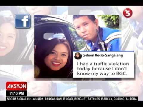 TRENDING | TRAFFIC ENFORCER, TINULUNGAN ANG MOTORISTA SA BGC - YouTube