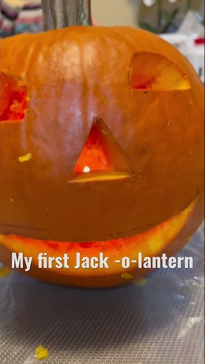 It took 54 years for my first Jack -o- lantern - YouTube