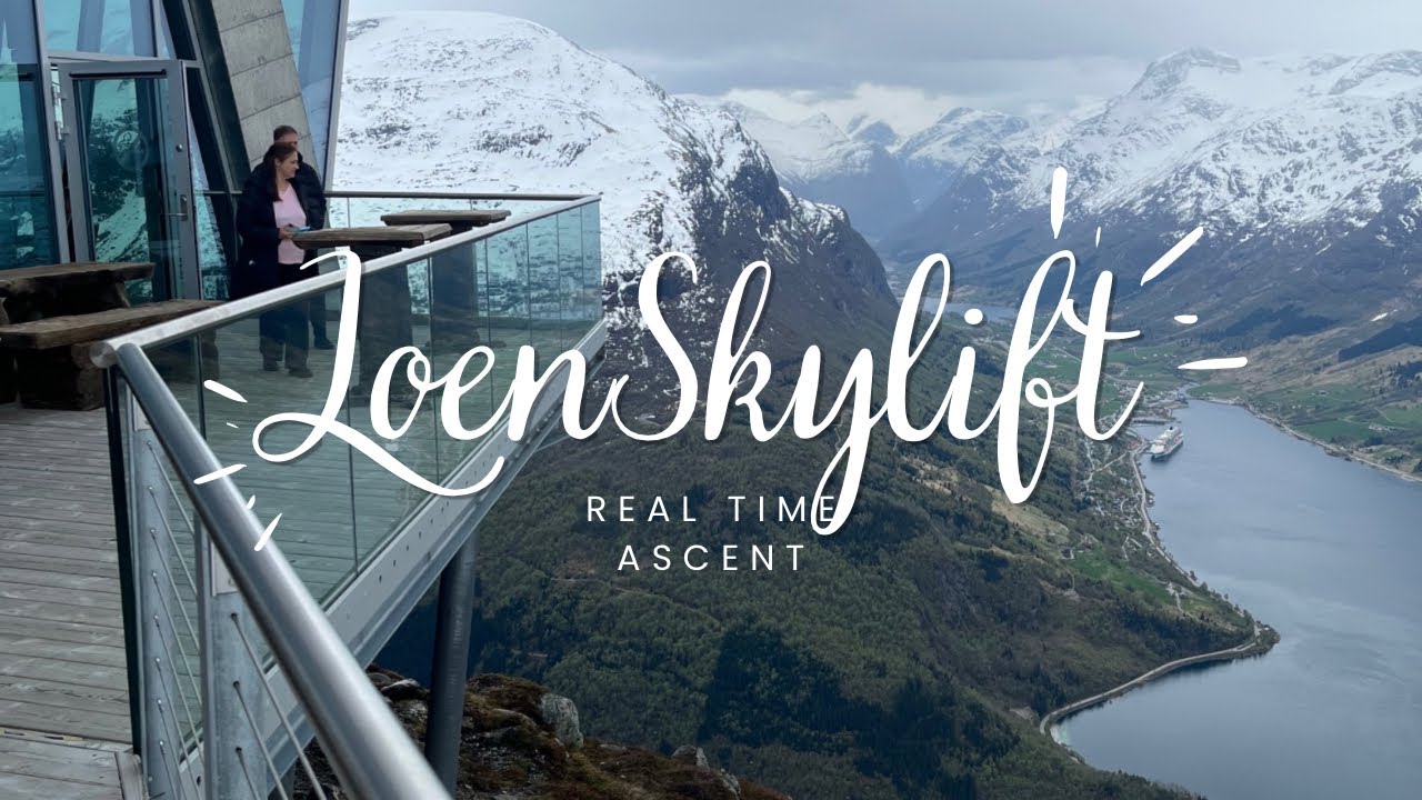 Loen Skylift-Real time ascent - YouTube