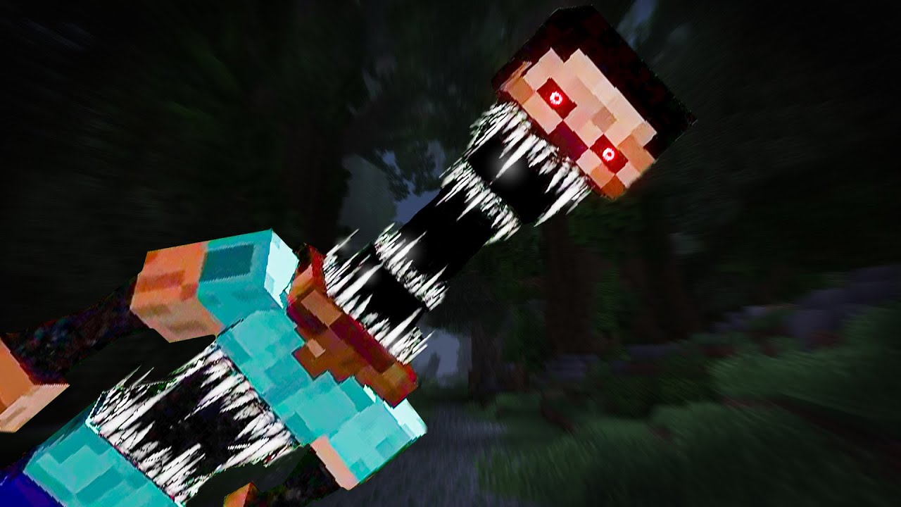 Surviving the SCARIEST Minecraft Horror mod in HARDCORE - YouTube