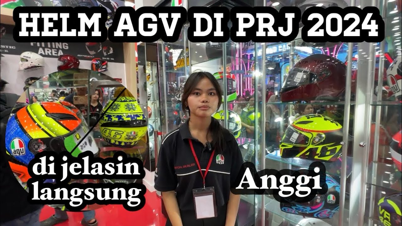 helm AGV terbaru di PRJ 2024 harga mulai 2,9 jutaan !!! - YouTube