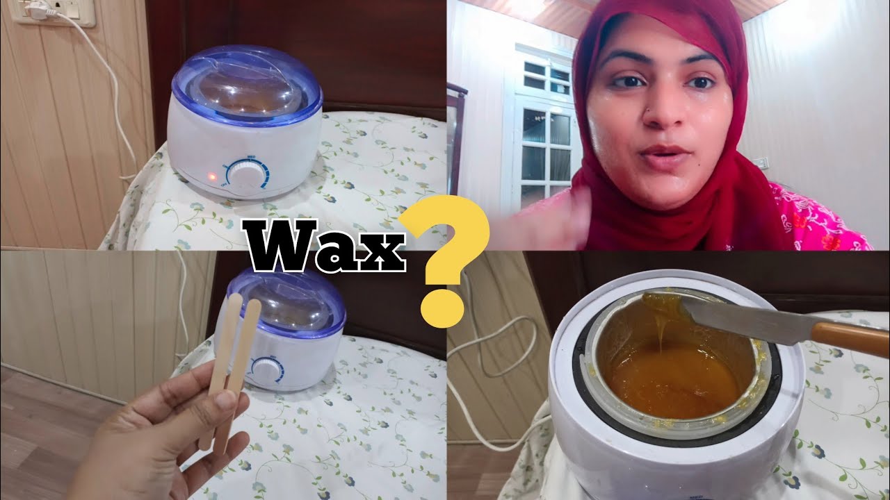 How to do facial wax at home|| hot wax||A DAY IN LIFE VLOG||daily ...