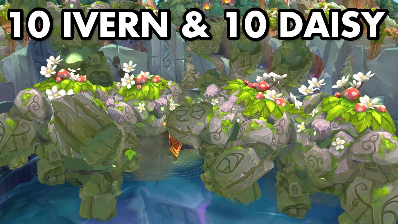 10 DAISY VS BARON & ELDER! MEGABRUSH! (OFA Ivern) - YouTube