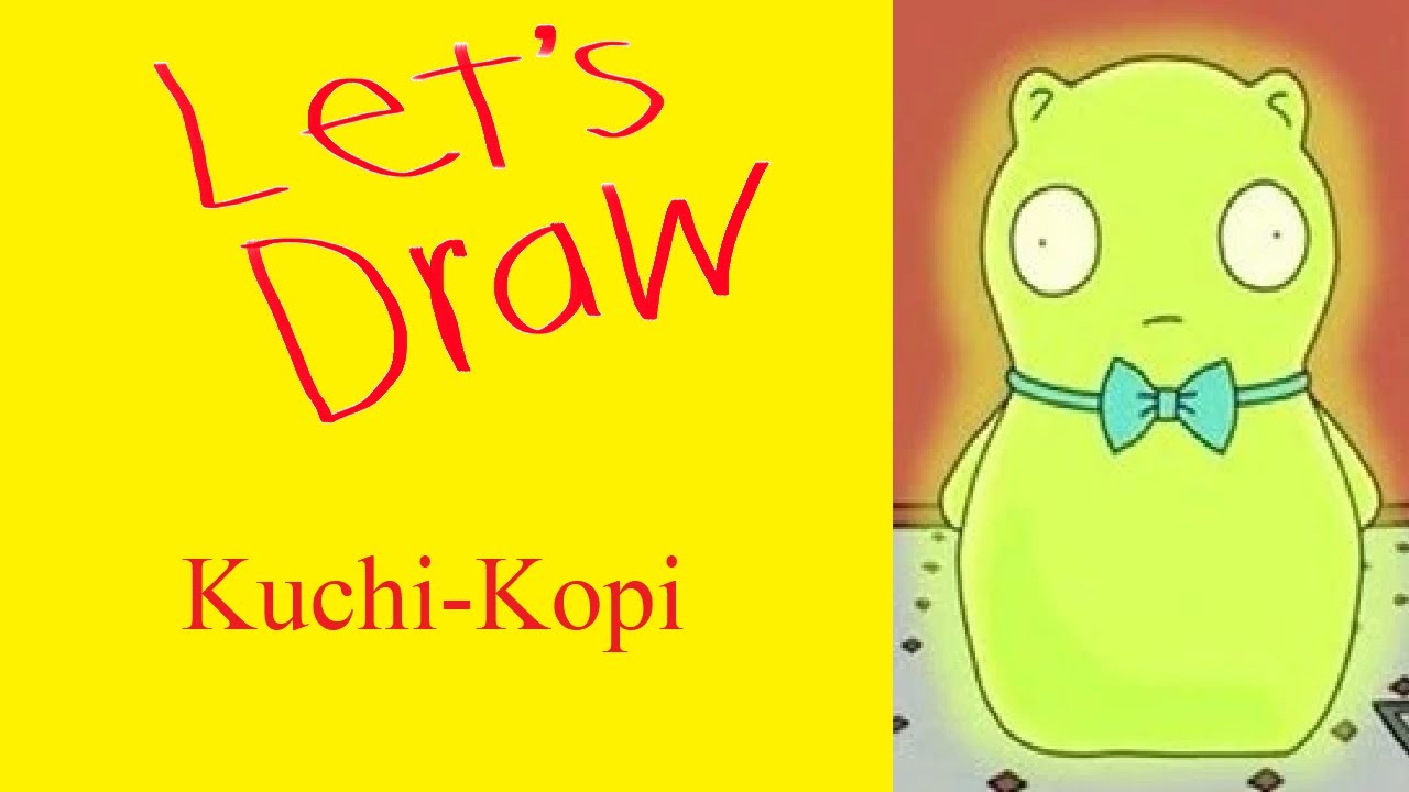 Let's Draw Kuchi Kopi(Bob's Burgers) - YouTube