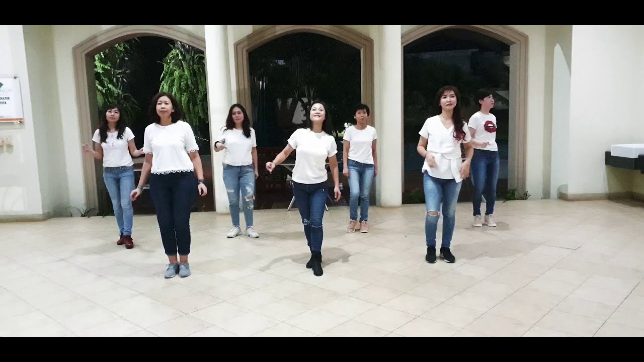 September -Line Dance - YouTube