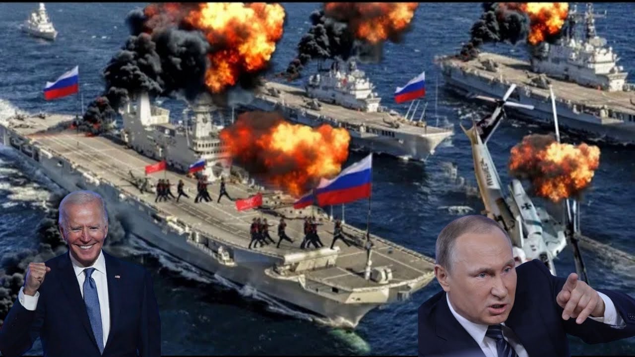 War Ends, New American Convoy Destroys Russia's Largest Aircraft ...