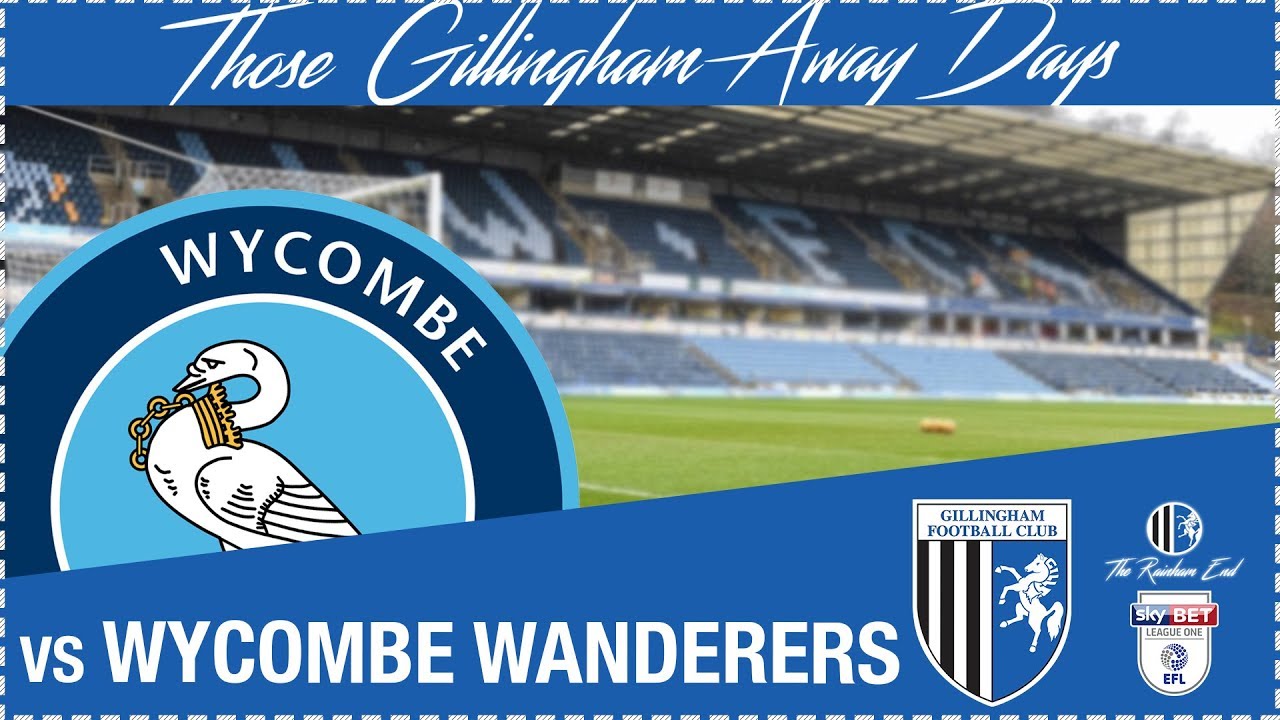 Those Gillingham Away Days #6 Wycombe Wanderers v Gillingham - SCENES ...