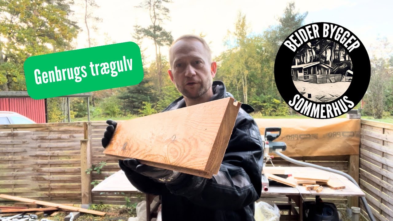 S1E6 - Trægulv - Gør Det Selv - Sommerhus - Bejder Bygger - YouTube