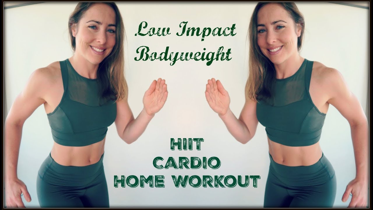 Silent Bodyweight HIIT Cardio [No Jumping / Quiet Workout] - YouTube