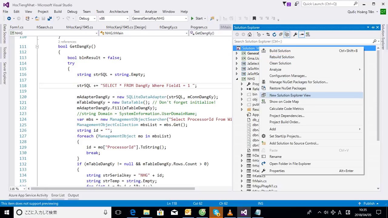 1 Hướng dẫn lập trình phần mềm với Net và SQLite - YouTube