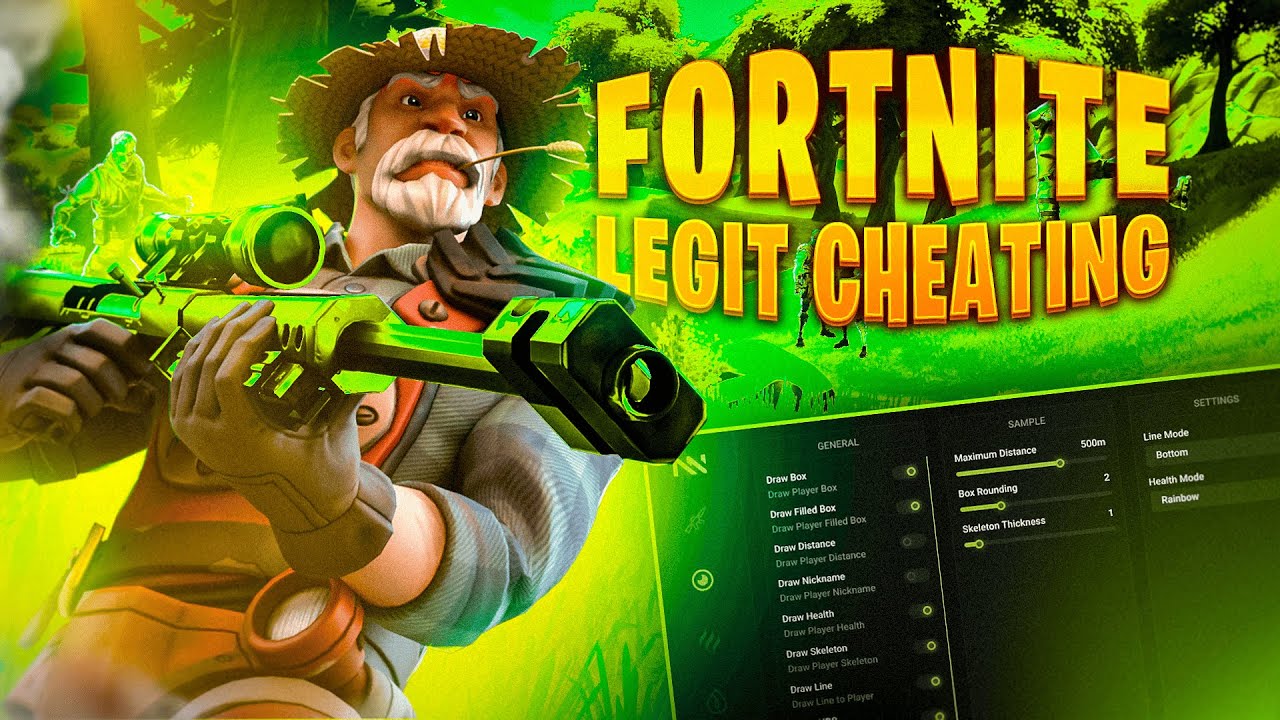 Legit Cheating in Fortnite with Safest Cheat ft. Unnamed - YouTube