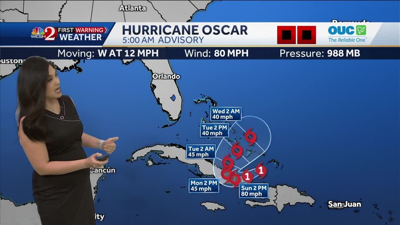 Hurricane Oscar expected to make landfall in Cuba later this afternoon ...