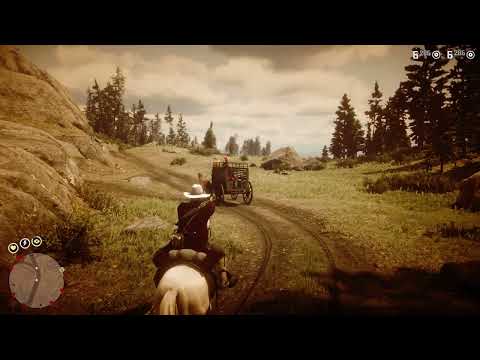 Red Dead Redemption 2 - Saving another innocent lady from the law