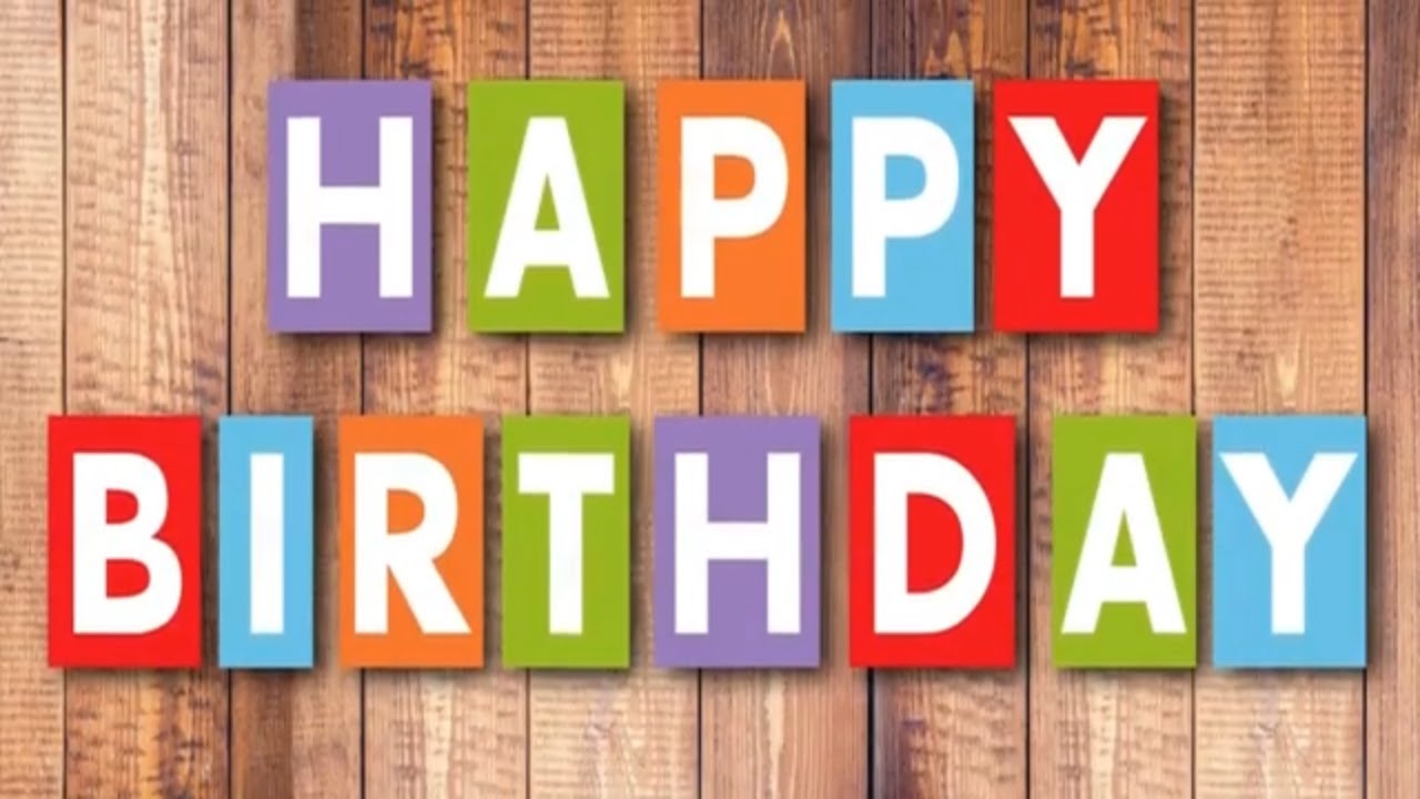 Happy Birthday traditional song - YouTube