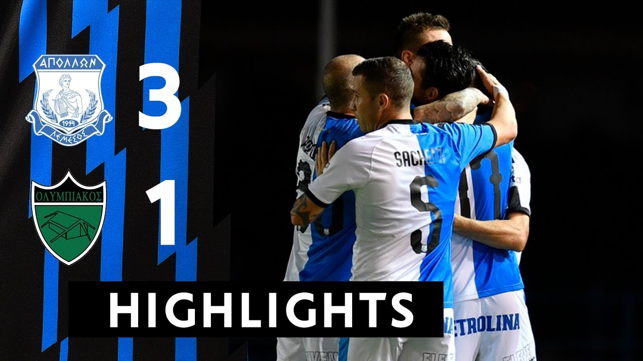 HIGHLIGHTS | ΑΠΟΛΛΩΝ - ΟΛΥΜΠΙΑΚΟΣ 3-1 - YouTube