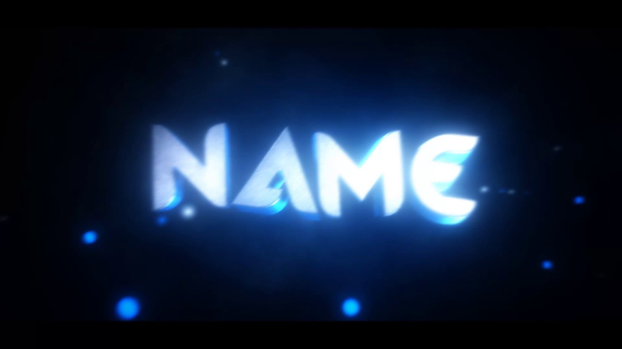 #77 • Cool Blue intro Template - Icey - YouTube