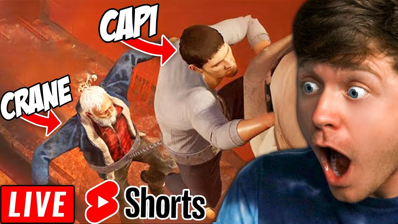 LIVE - CHAINED TOGETHER WITH KING CRANE! #shorts - YouTube