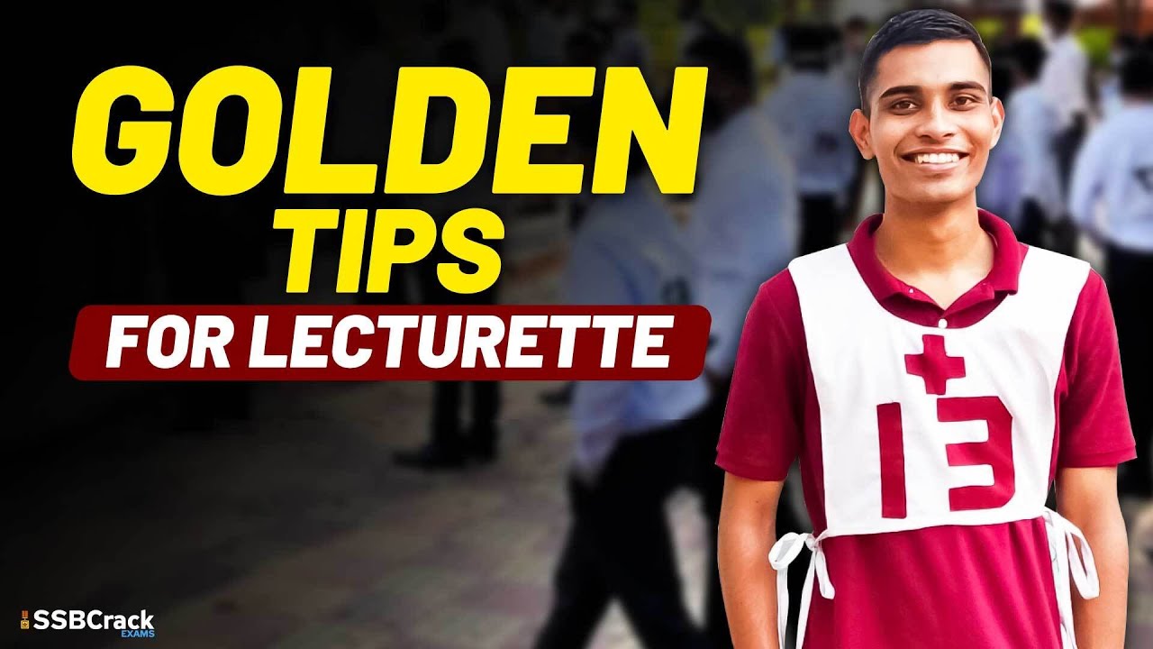 Golden Tips For Lecturette In SSB Interview - YouTube