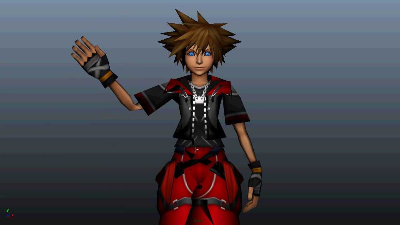 Kingdom Hearts- Sora Rig try 2 - YouTube