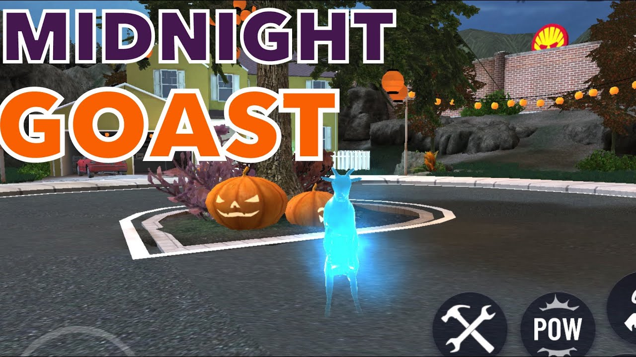 How To Unlock The Midnight Goast In Goat Simulator GOATZ: Trick Or ...