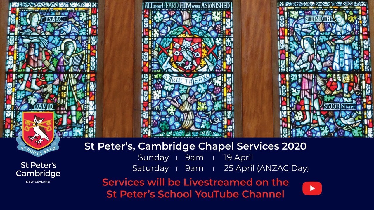 Chapel Service Sunday 19 April 2020 - YouTube