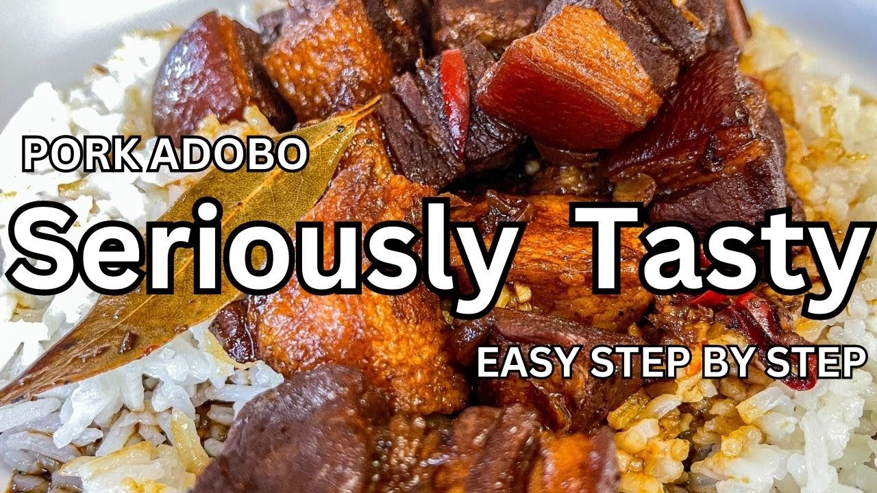 Easy Pork Adobo Recipe - Step by Step - FILIPINO STYLE - YouTube