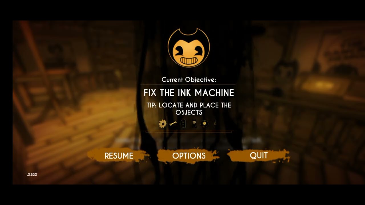 Bendy and the ink machine chapter 1 secrets. - YouTube