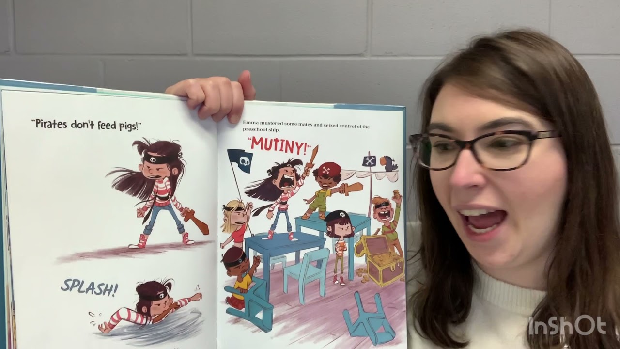 Pirates Don't Go To Kindergarten Story Time with Ms. Ariel - YouTube