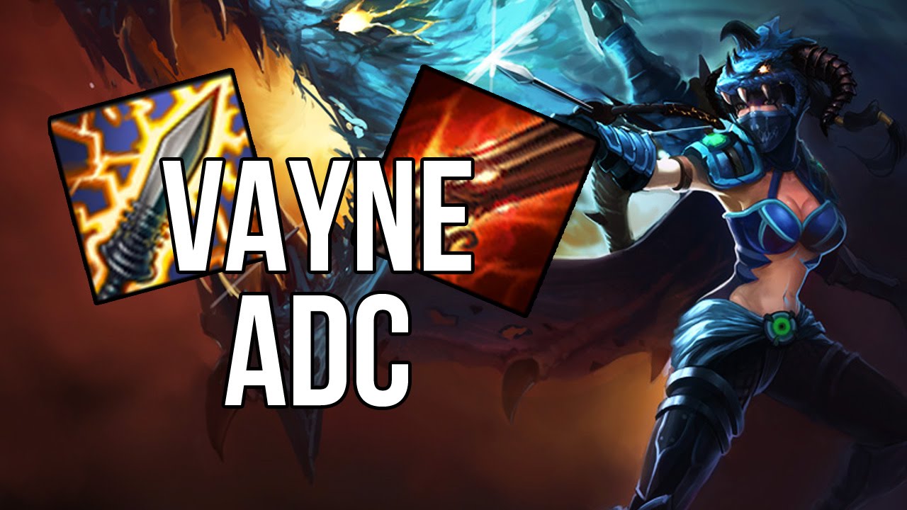 League of Legends - Dragonslayer Vayne ADC - Full Game Commentary - YouTube