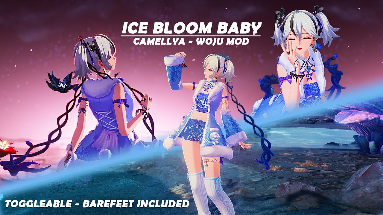 Camellya Ice Bloom Baby Winter Outfit Mod Showcase Woju Mod - Wuthering ...
