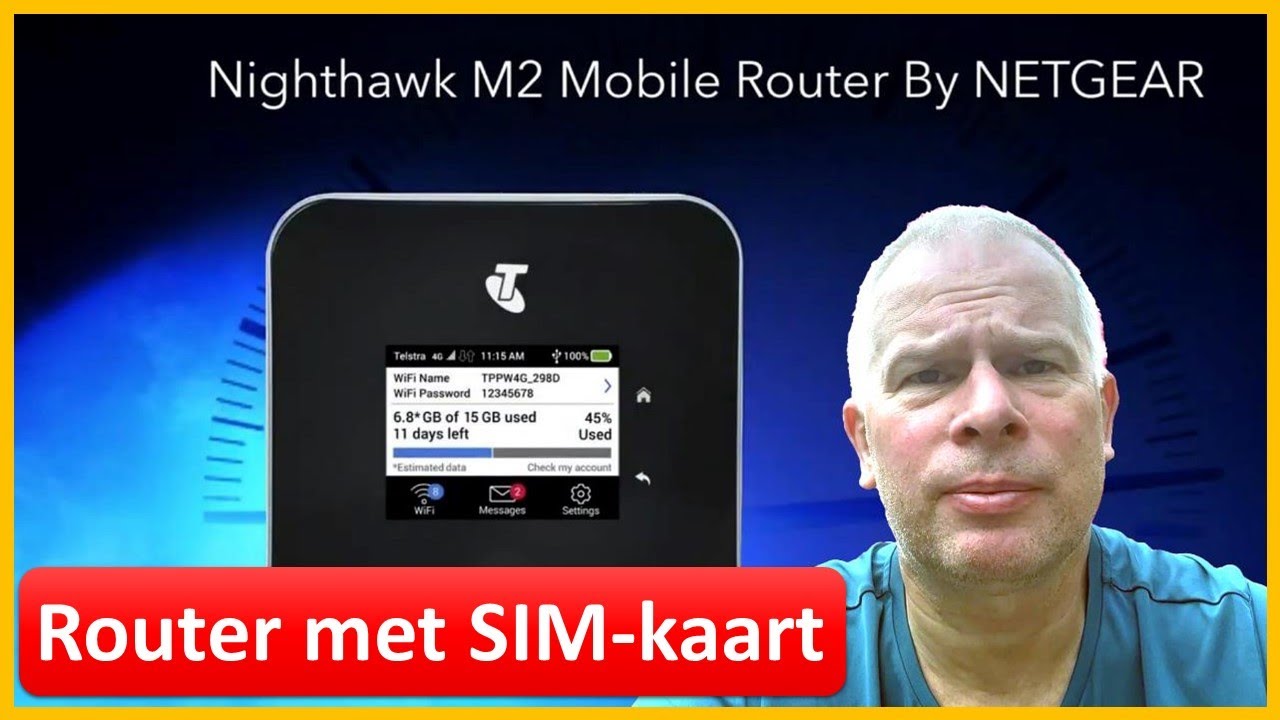 Mobiele WiFi Router met SIM-kaart | Netgear Nighthawk M2 | Review ...