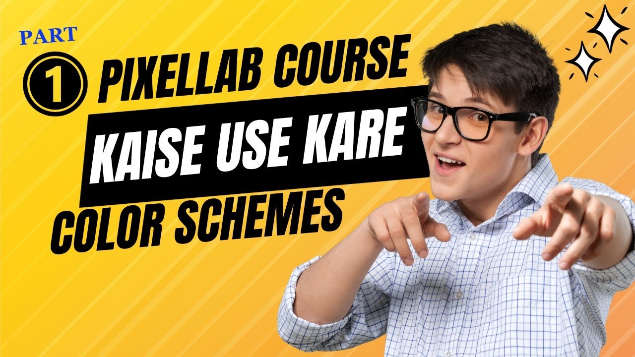 Pixellab Course Part 1 | Photo Editing Complete Tutorial | Color ...