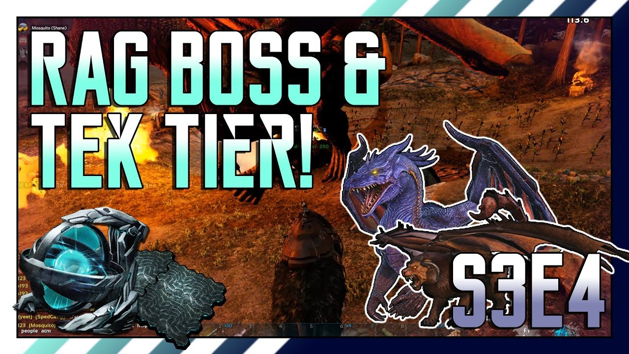 ARK MTS 4-Man Beginners: S3E4 - RAG BOSS & TEK TIER! - YouTube