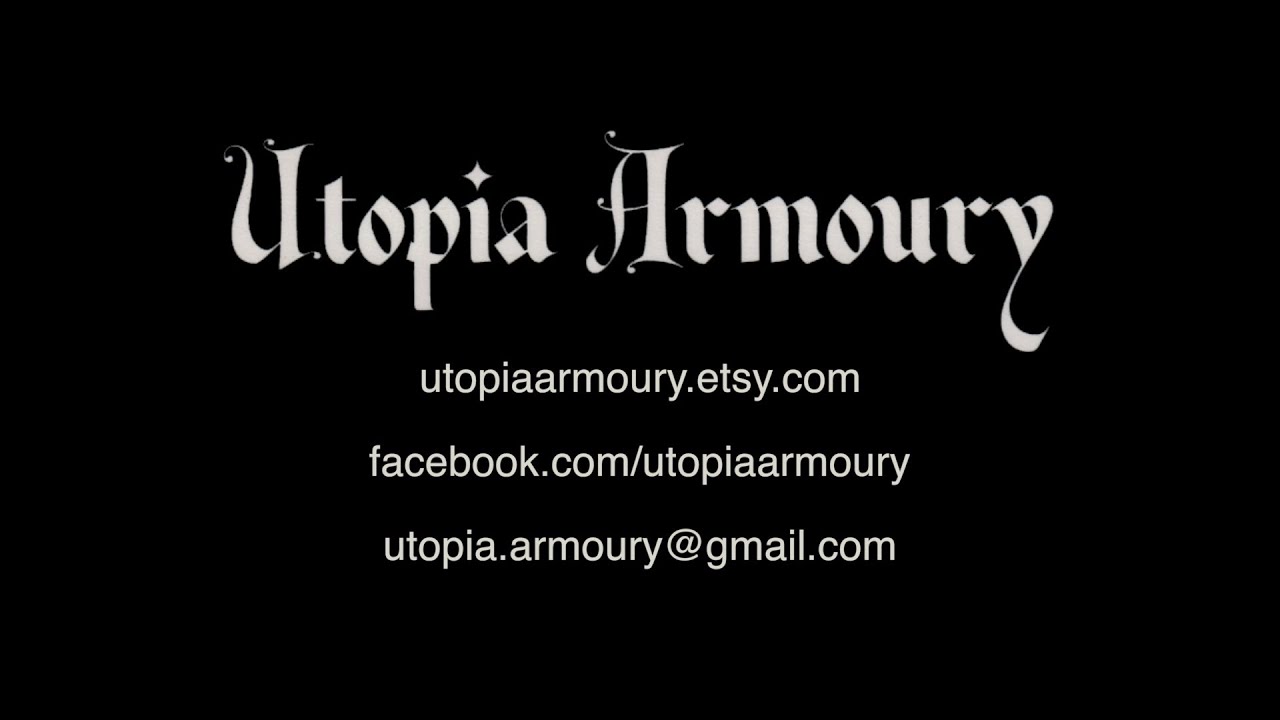 Utopia Armoury - Creator of the Chainmail Bikini Top - YouTube