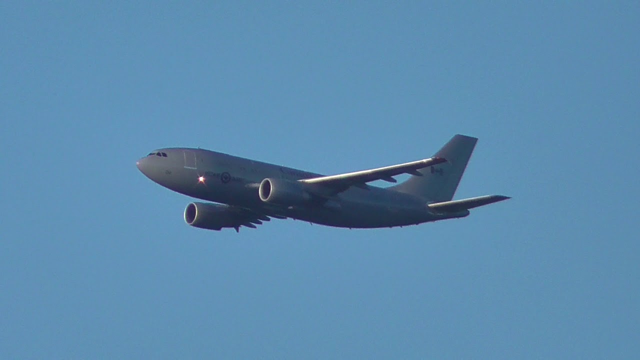 RCAF Airbus A310 polaris Canforce 4178 over Newtownabbey for BFS, 13-05 ...