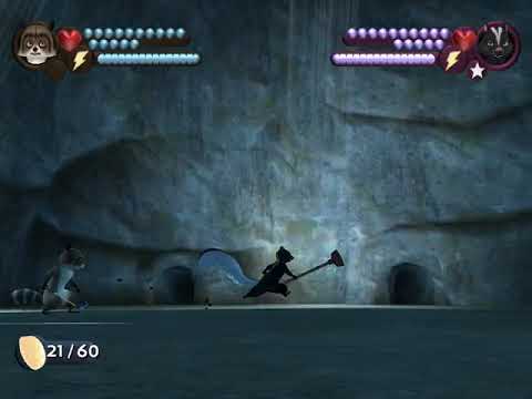 Over the Hedge (2006) PC (Hard) Gameplay Chapter 19 - 6th Heist: Below Vincent's Den