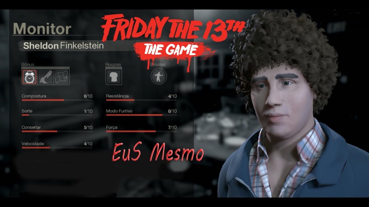 SHELDON FINKELSTEIN - Friday The 13th The Game ~EuS~ - YouTube