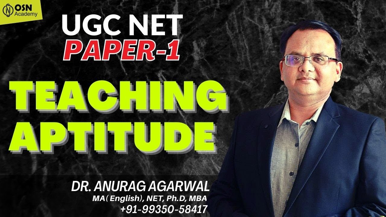 UGC NET PAPER 1 Teaching Aptitude | UGC NET Exam Preparation Paper 1 ...