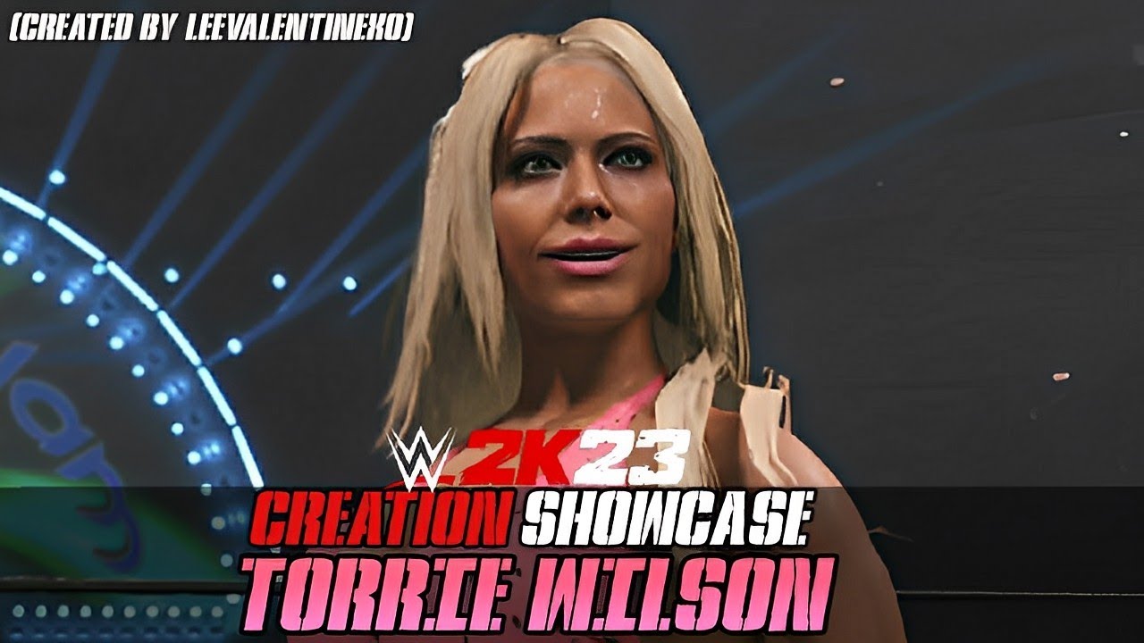 WWE 2K23 Creation Showcase: Torrie Wilson (Created by LeeValentineXo ...
