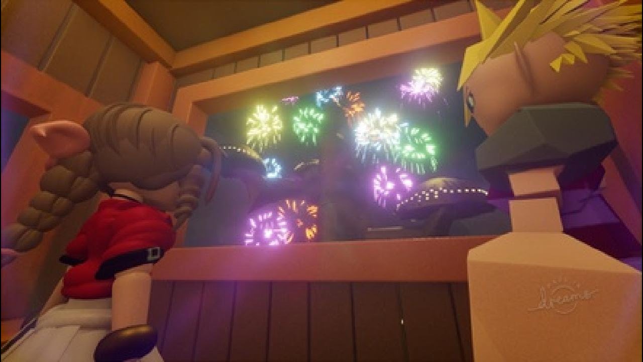 Dreams PS5 - Final Fantasy VII - Interrupted By Fireworks - YouTube