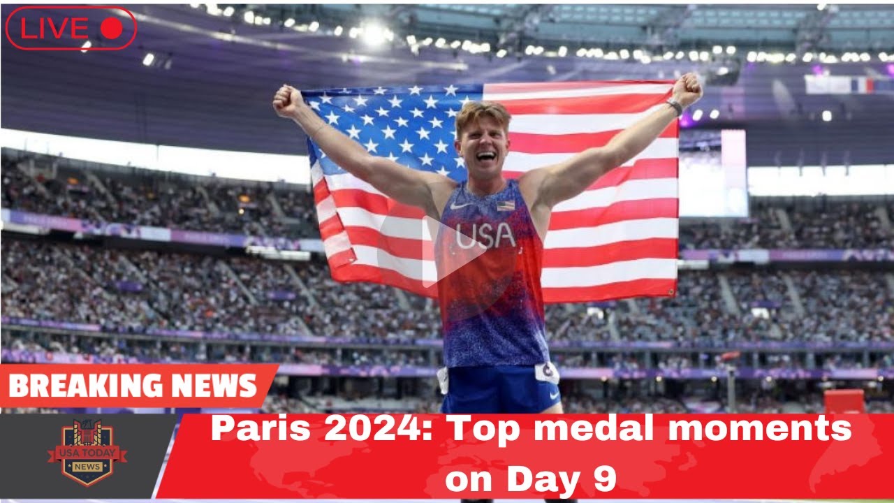 Paris 2024: Top medal moments on Day 9। USA TODAY NEWS - YouTube