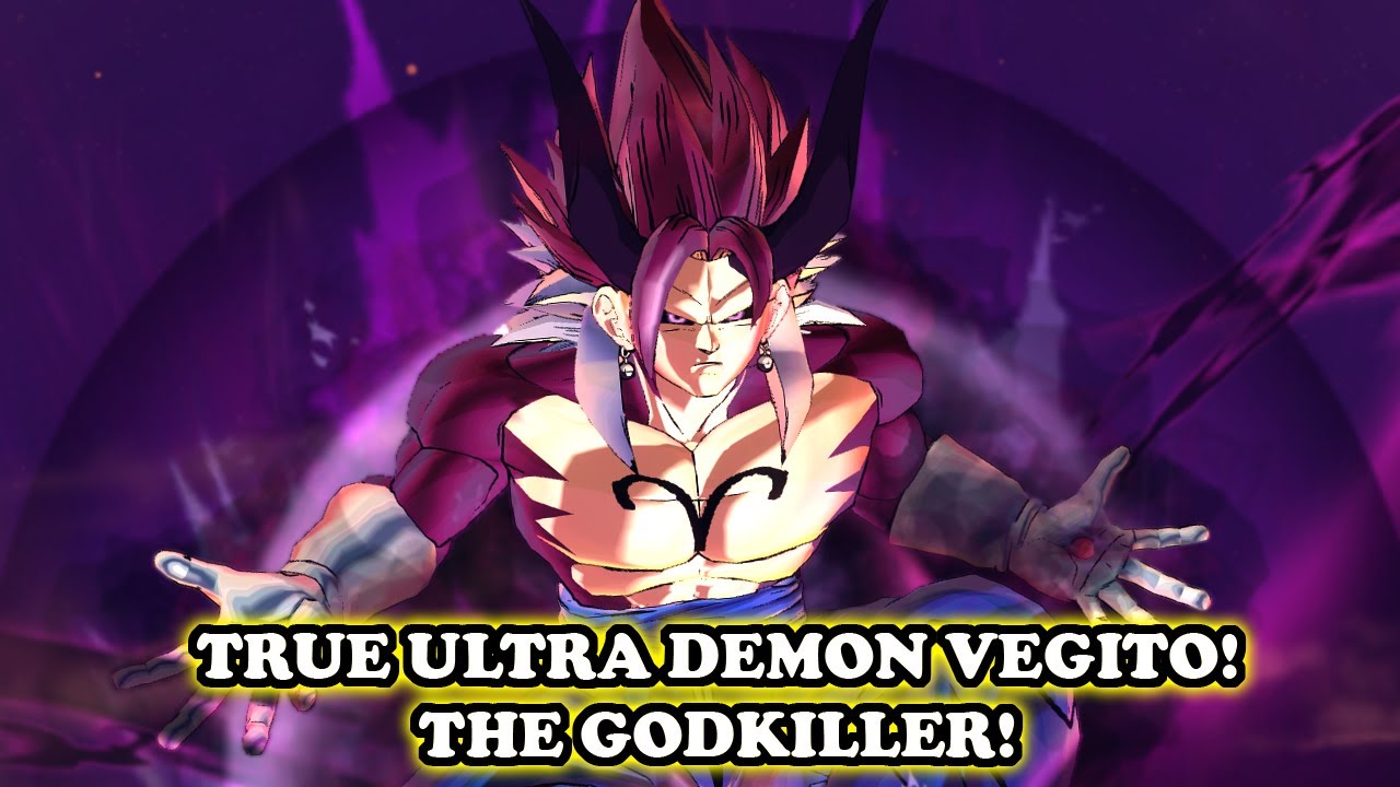 THE SECRET FORM OF GODKILLER VEGITO: TRUE ULTRA EGO DEMON SSJ4! Dragon ...