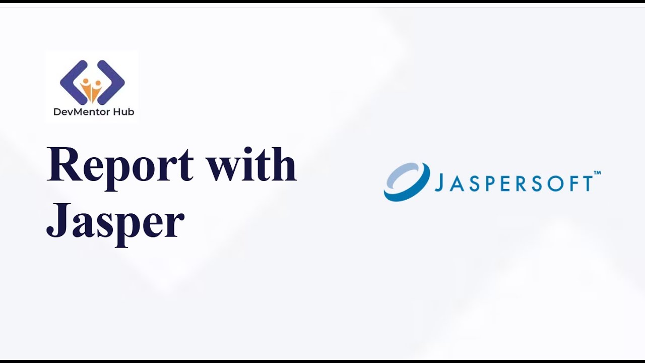 Introduction To Jasper Studio - YouTube